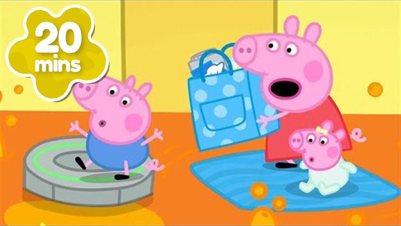 Peppa and George Play 'The Floor is LAVA!' 🔥 Peppa Pig Full Episodes ...