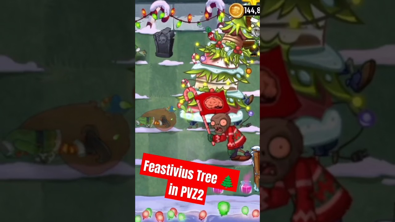 Feastivius Tree in PVZ2 Christmas Tree in PVZ2 #christmas # ...