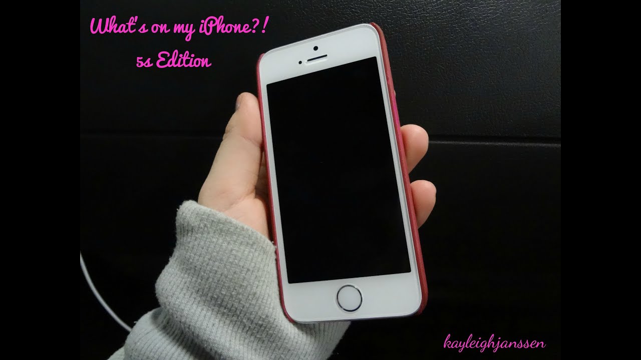 What's on my iPhone?! | 5s Edition - YouTube
