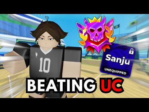 BEATING AN ULTIMATE CHAMPION WITH SANJU IN RANKED VOLLEYBALL LEGENDS