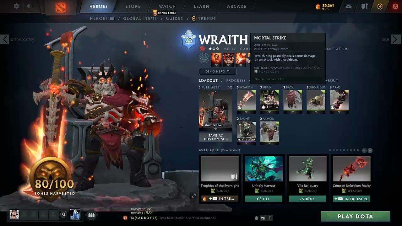 Dota 1 Wraith King