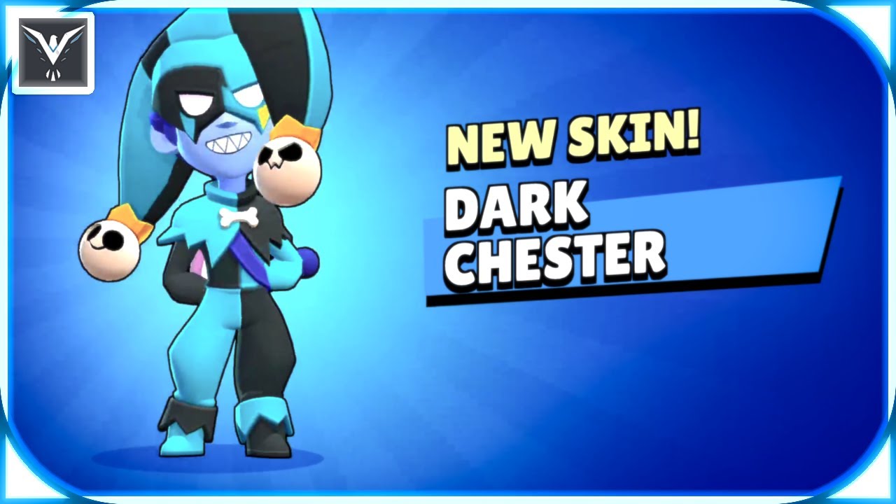 [🎣 *NOT ASMR* ↪ Brawl Stars] - "🎮 I've unlocked the Dark Chester skin ...