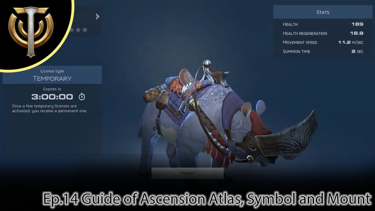 14. Skyforge - Guide of Ascension Atlas, Symbol and Mount - YouTube