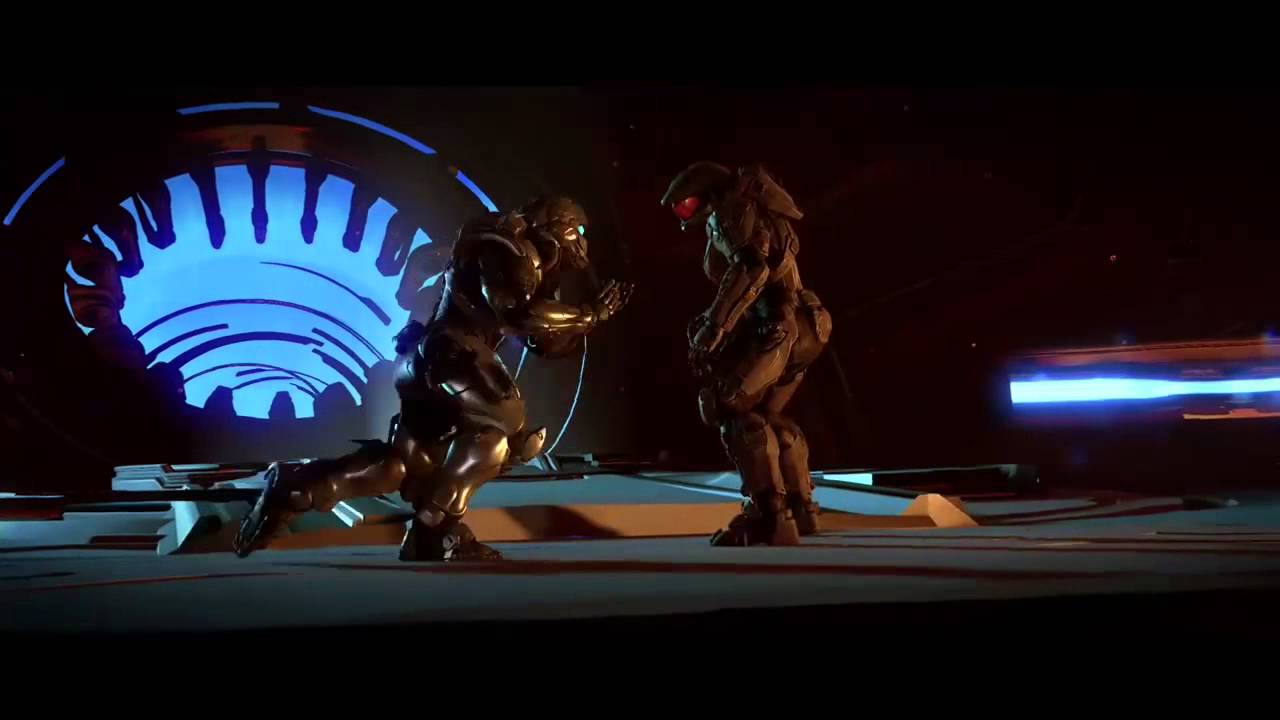 Halo 5: Guardians MASTER CHIEF VS SPARTAN LOCKE - YouTube