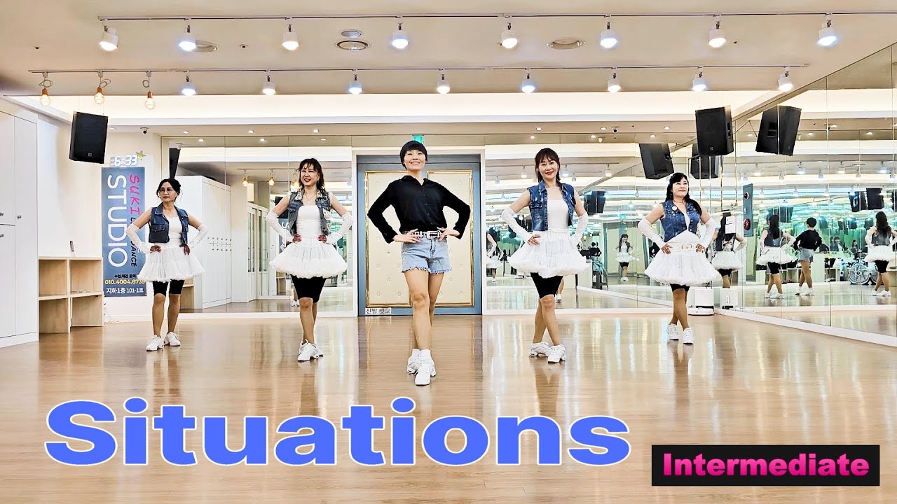 Situations Line Dance (Intermediate) - YouTube