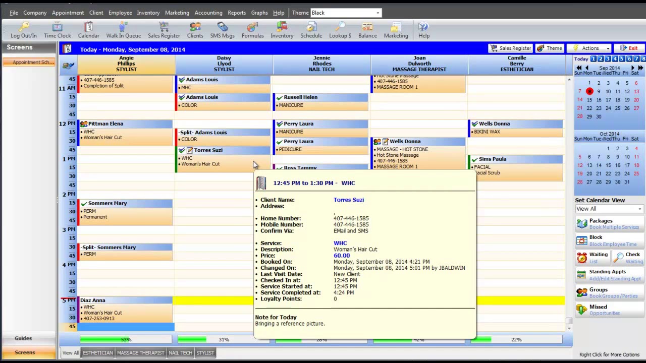 Front Desk Basics Scheduling in Envision Software - YouTube