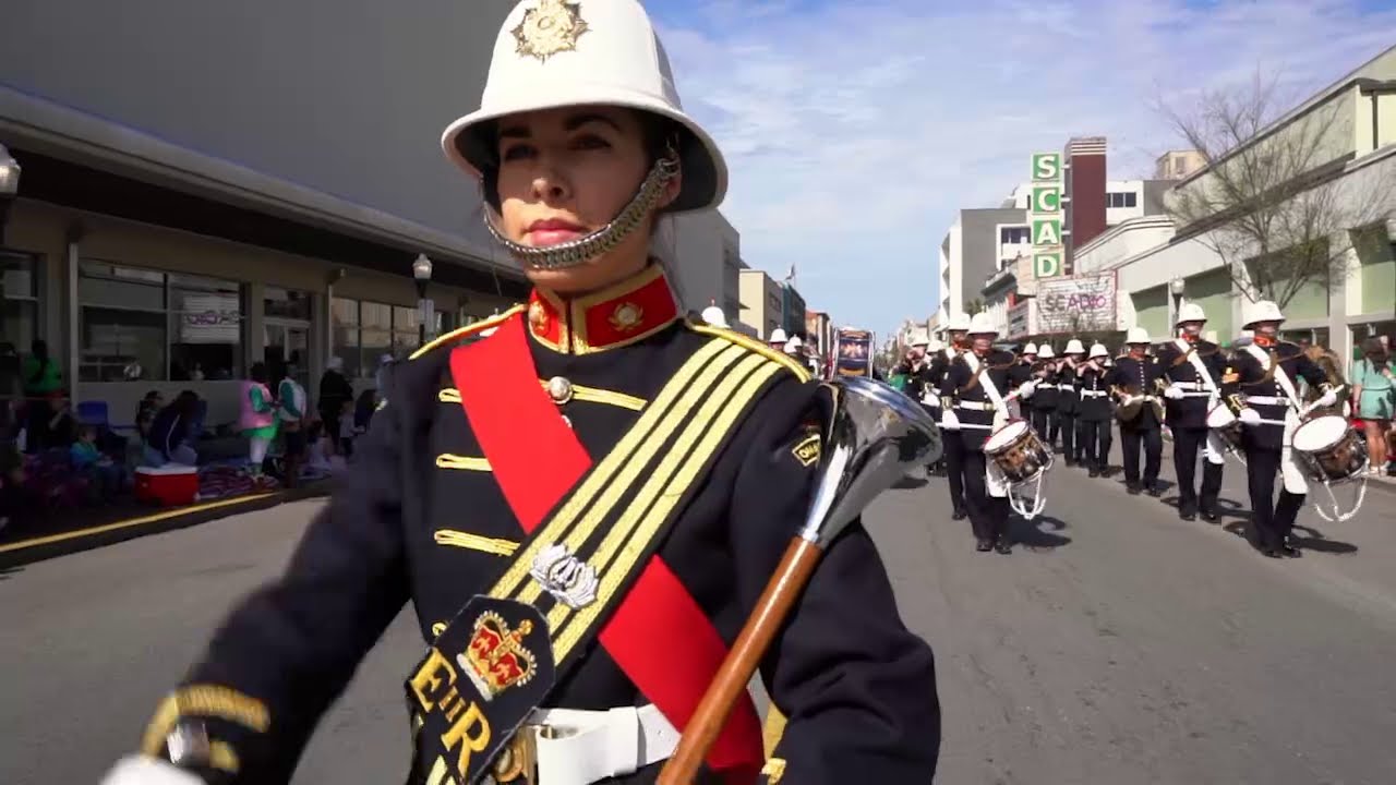 The Omagh Protestant Boys Melody Flute Band performing at the St ...