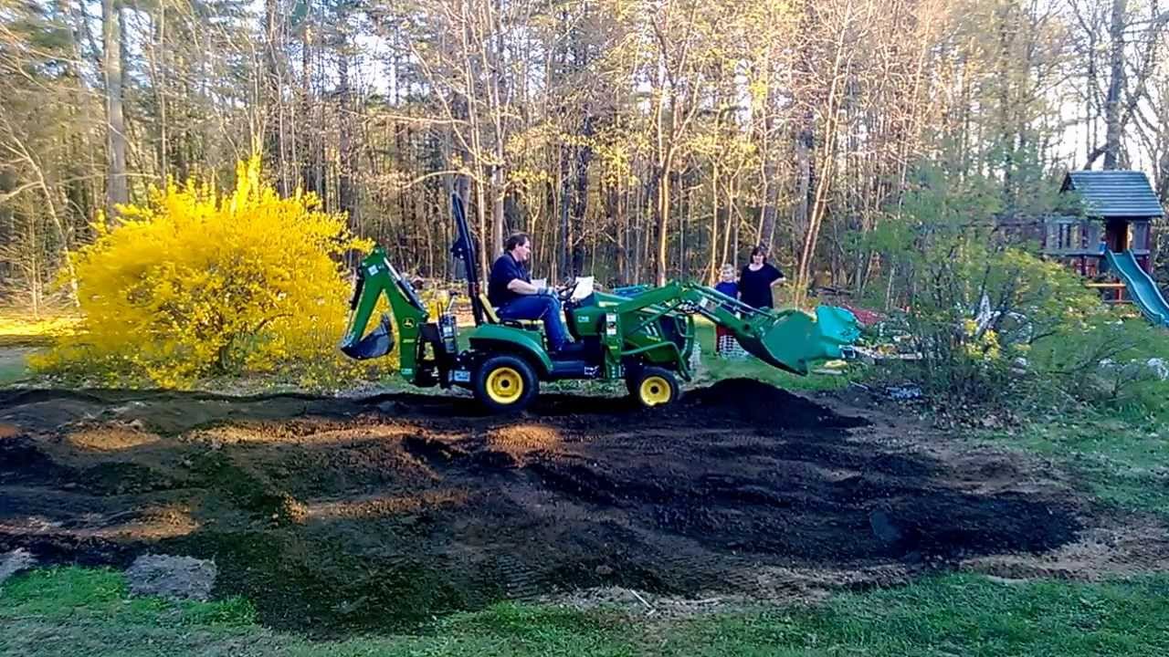 Compost, a Backhoe, and Family - YouTube