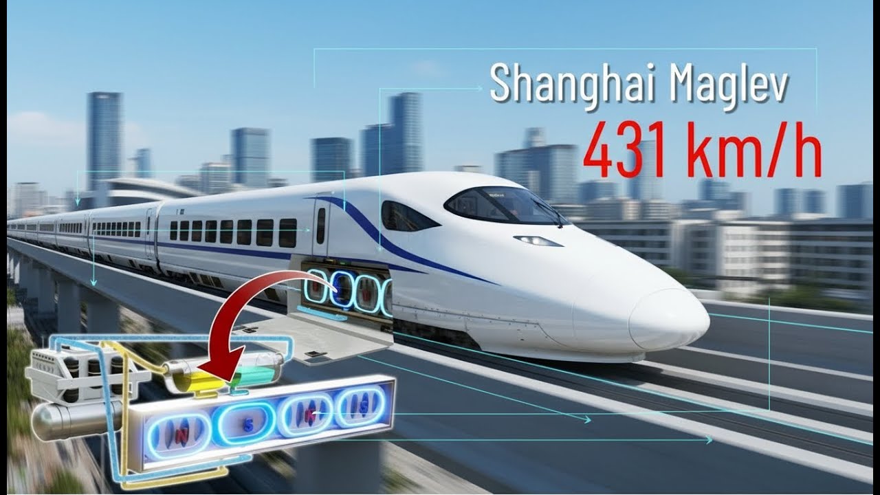 Inside a Modern High-Speed Maglev Train Factory You’ve Never Seen ...