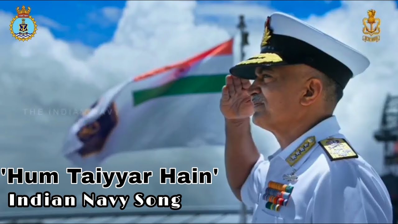 Indian Navy Song 2022: 'Hum Taiyyar Hain' - YouTube