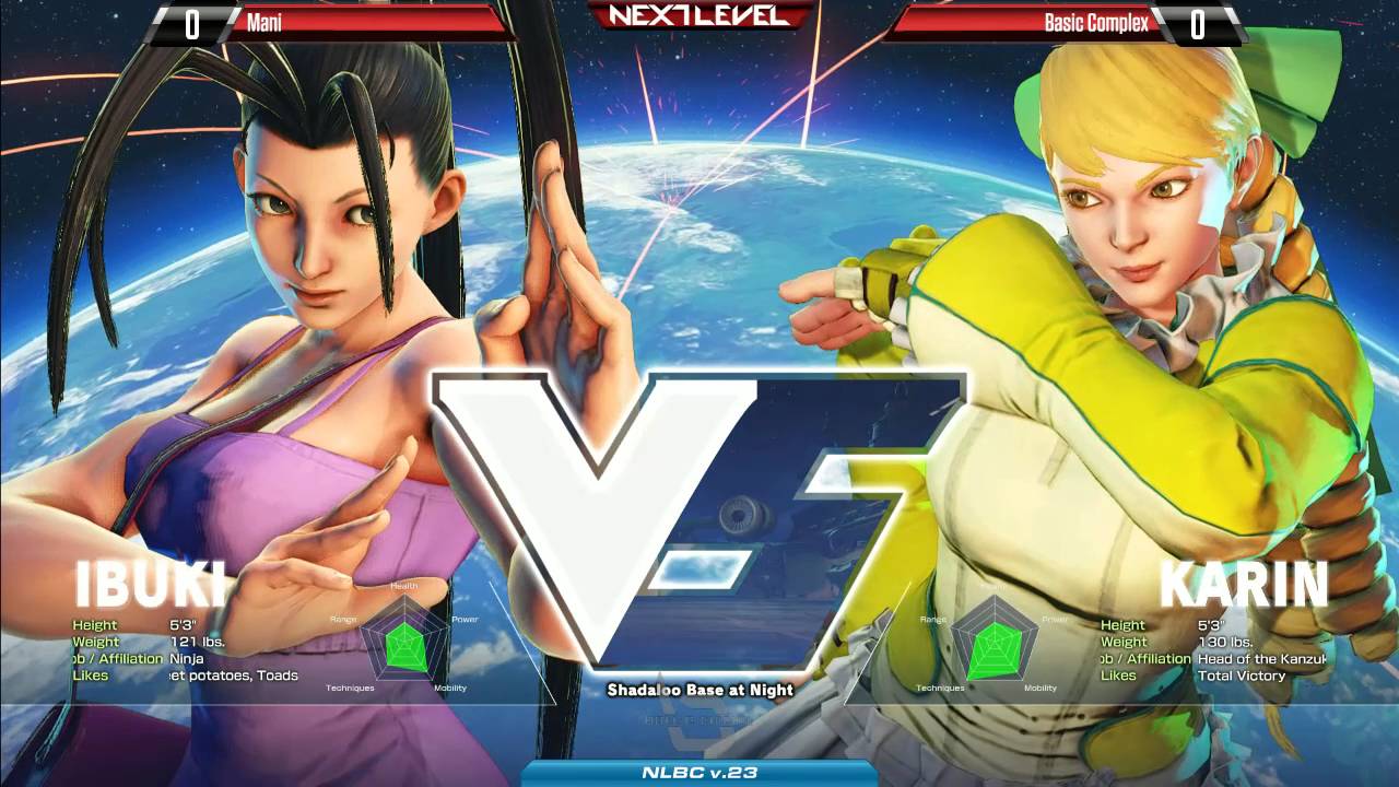 SFV @ NLBC v.23 - PAG LionHeart(Necalli) vs OG Shine(Karin);Mani(Ibuki ...