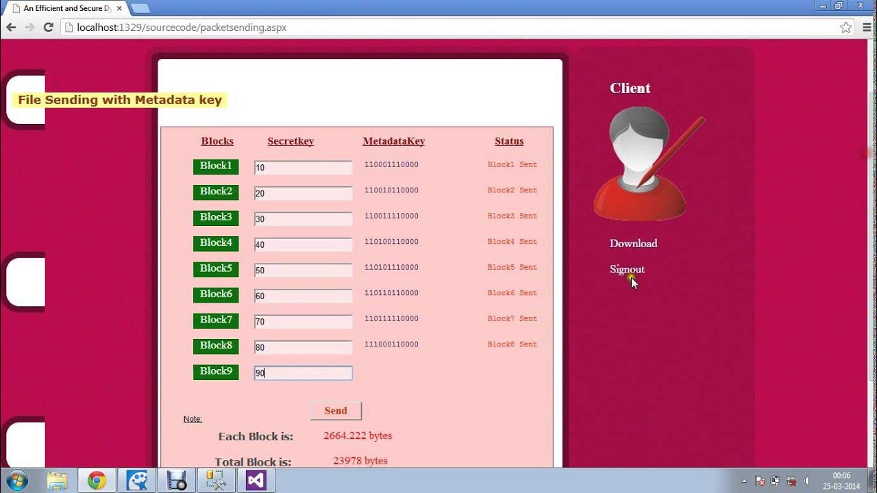 An Efficient And Secure Dynamic Auditing Protocol For Data Storage in Cloud computing - YouTube