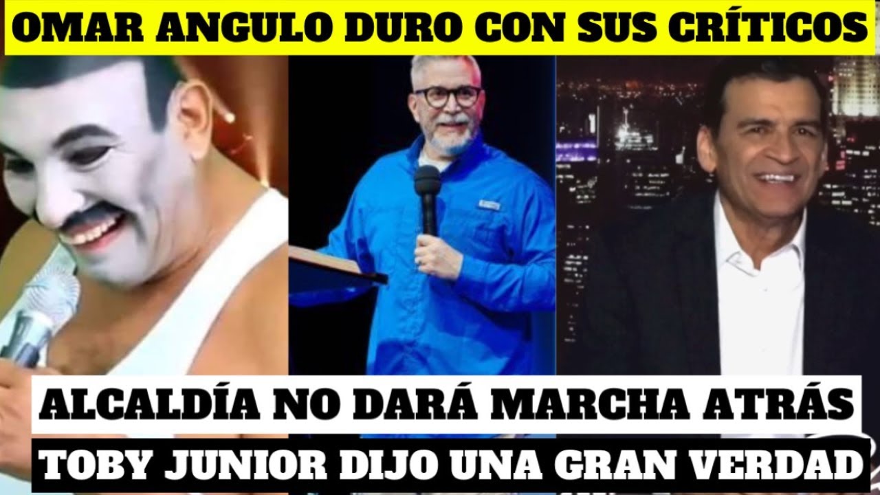 ALCALDIA NO DARA MARCHA ATRAS CON SANCION A BAILARINES//OMAR ANGULO SE ...