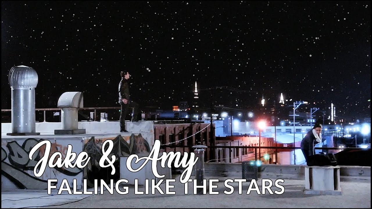 Jake & Amy || Falling like the Stars. - YouTube