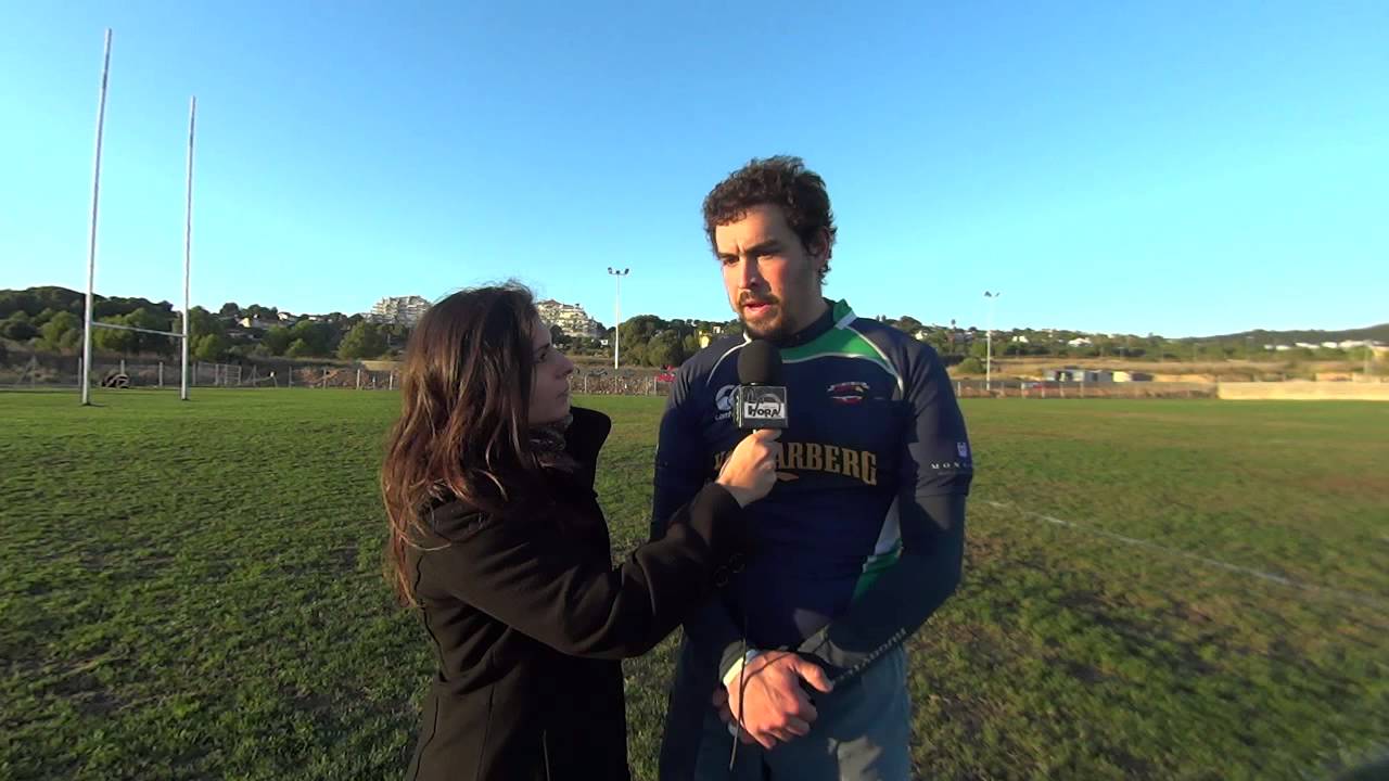 Malcolm van Steeden de Rugby Club Sitges en La Hora Ovalada - YouTube