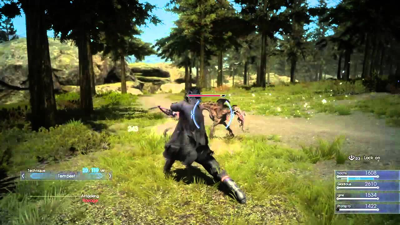 FINAL FANTASY XV EPISODE DUSCAE gameplay part 3 - YouTube