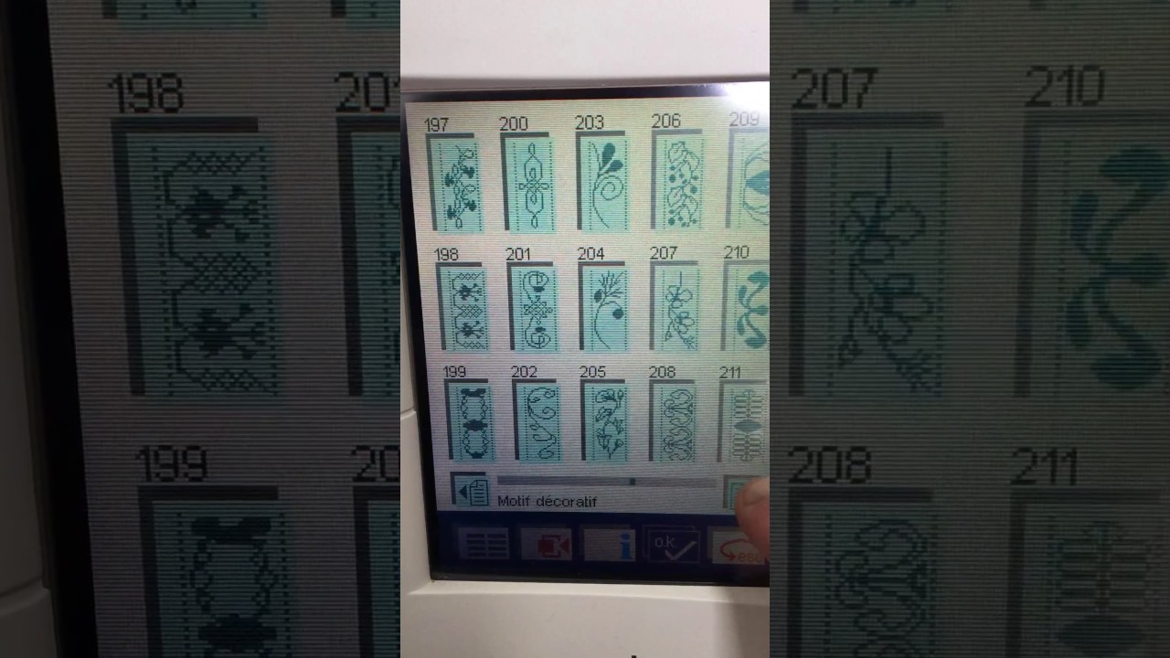 Machine à Coudre PFAFF IDT Creative 2140 système 2170 part 2 - YouTube