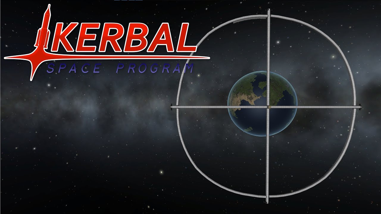 1km Wide Artificial Gravity Ring - Kerbal Space Program - YouTube
