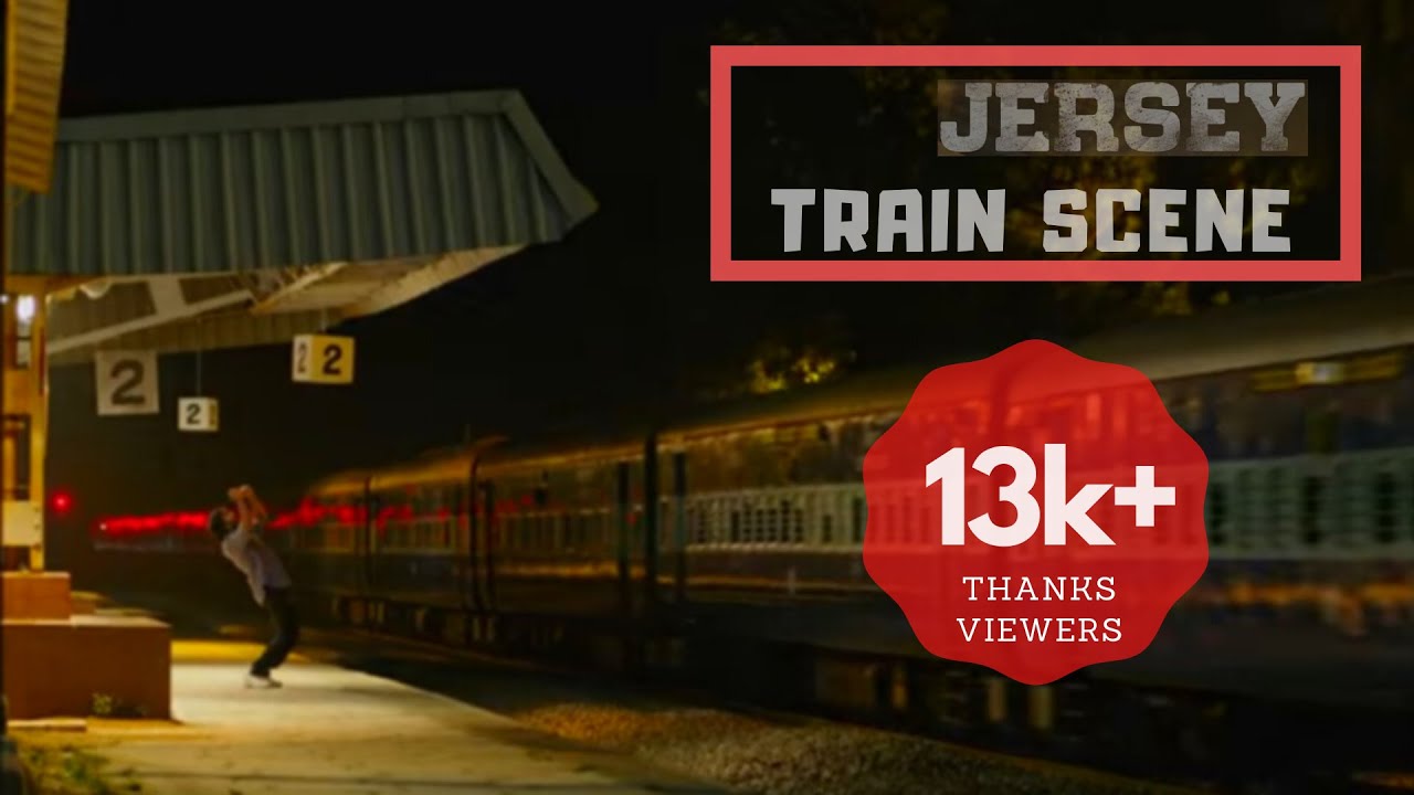#JERSEY (Nani) __ Train station Scene HD TELUGU || Shraddha Srinath ...