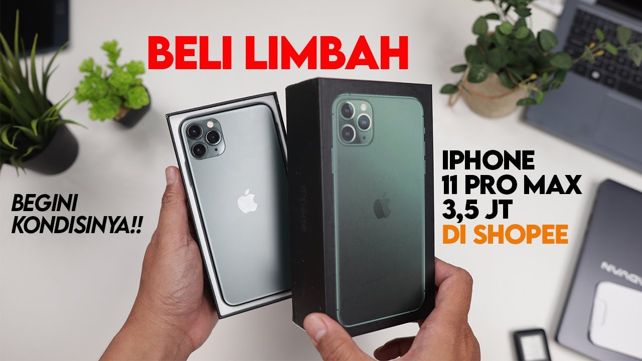 BELI IPHONE DI SHOPEE MALAH DAPET KONDISI BEGINI‼️ IPHONE 11 Pro Max ...