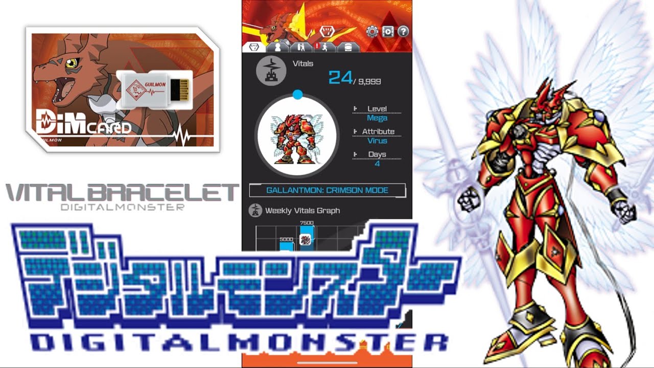 Digimon Vital Bracelet Lab - Journal Log #86.3 Dukemon: Crimson Mode ...