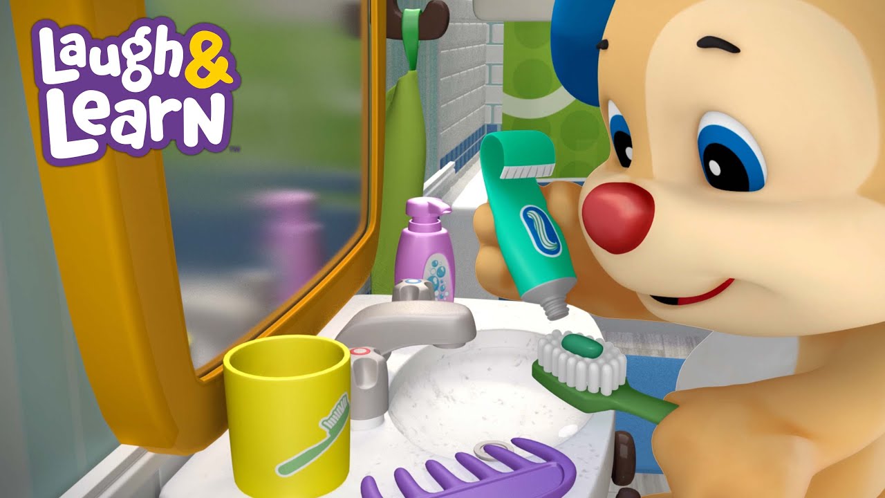 Laugh & Learn™ Getting Ready Each Day with Puppy & Monkey | Fisher ...