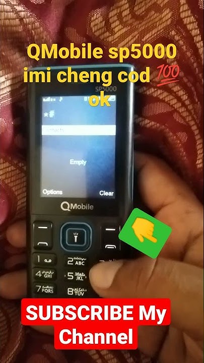 QMobile Sp5000 imei change cod 💯 ok//How to QMobile sp5000 imei Change cod/how to imei change ...