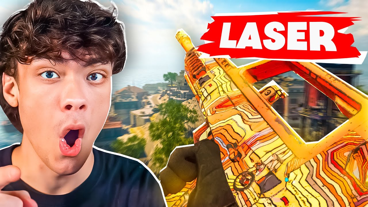 laser beam - YouTube