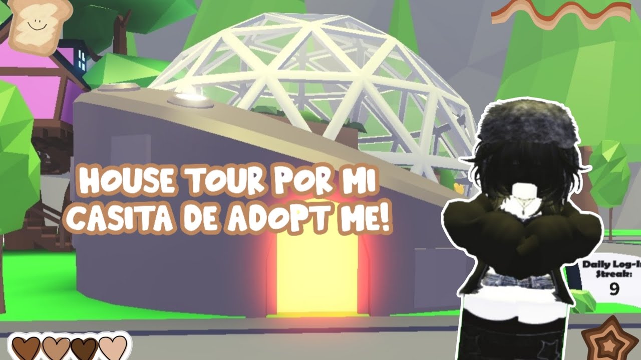 HOUSE TOUR por mi CASA de ADOPT ME! 🤍 - YouTube