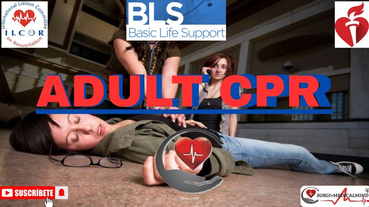 6.1 ADULT CPR Compressions and Hands only, Basic Life Support #basiclifesupport #bls #cpr # ...