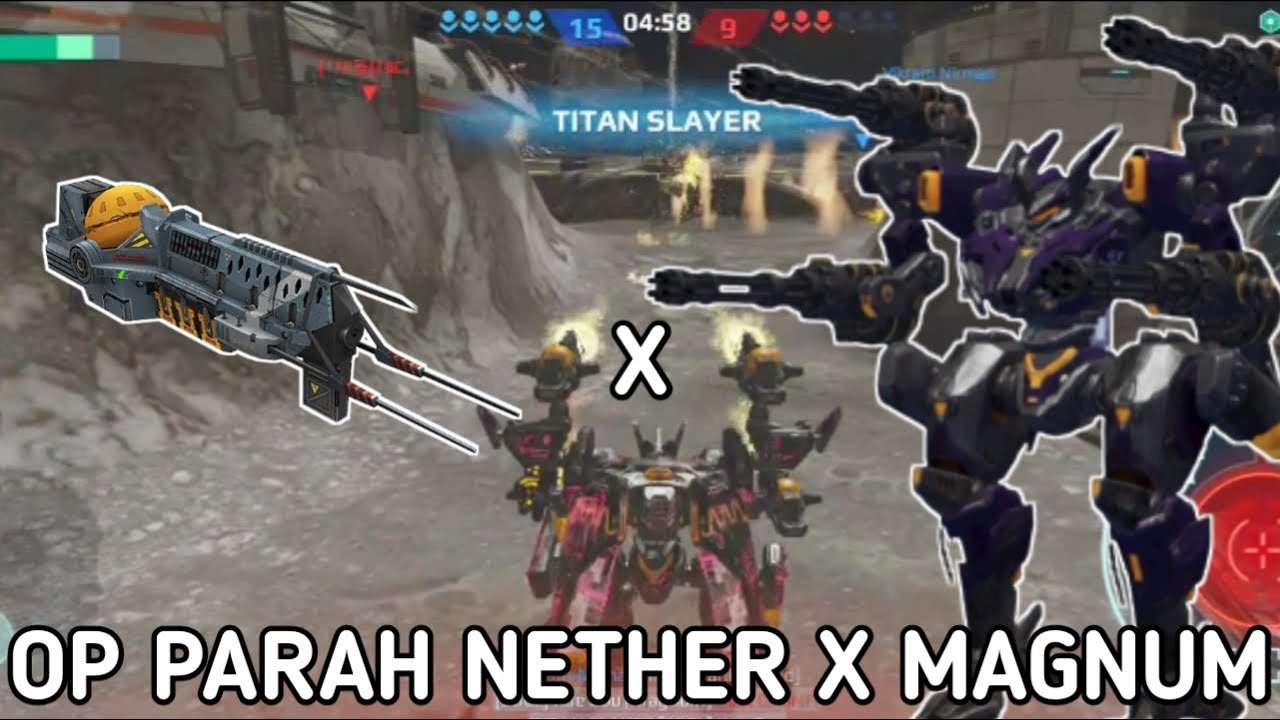 Nether X Magnum Open Power - War Robots PvP Multiplayer Indonesia - YouTube