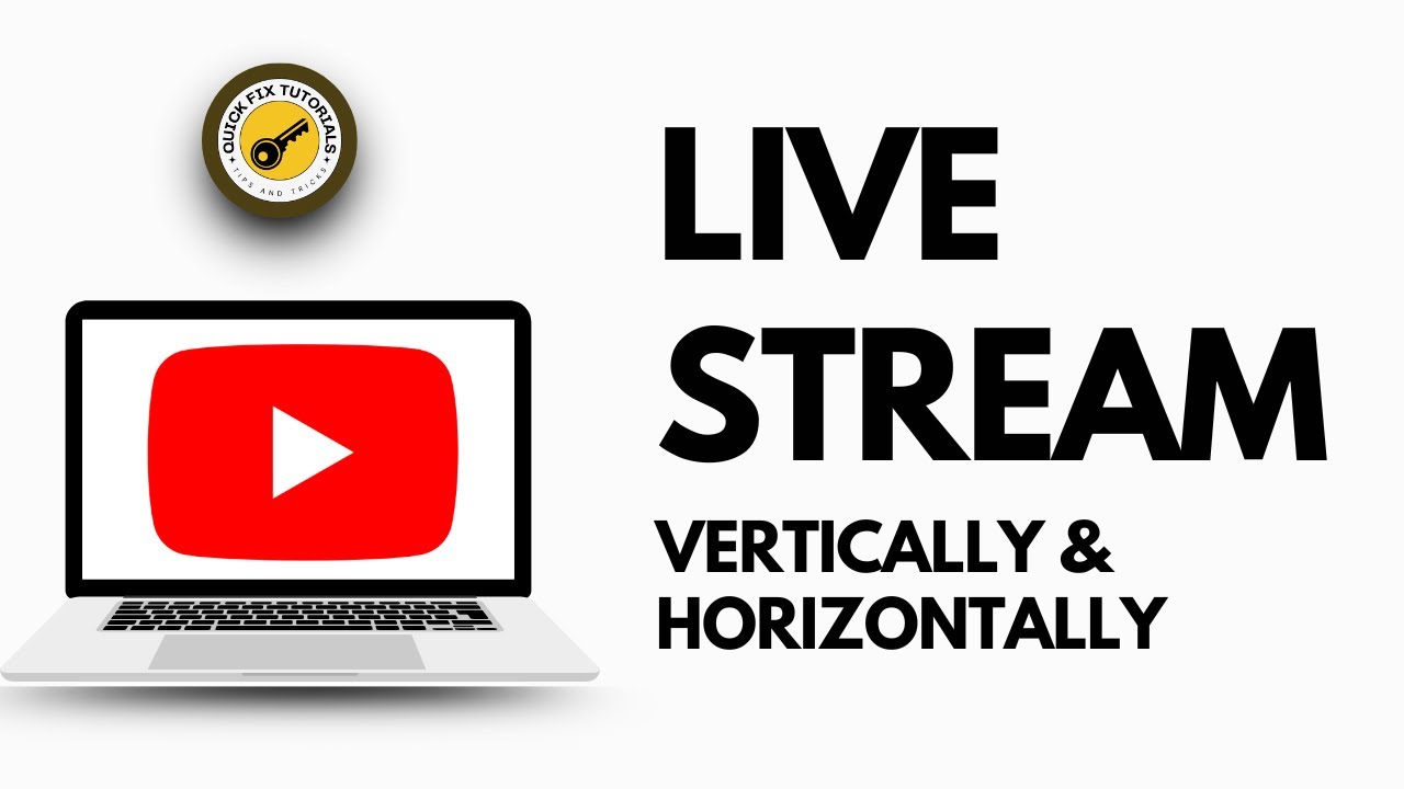 How to Live Stream Vertically and Horizontally at same Time on YouTube ...