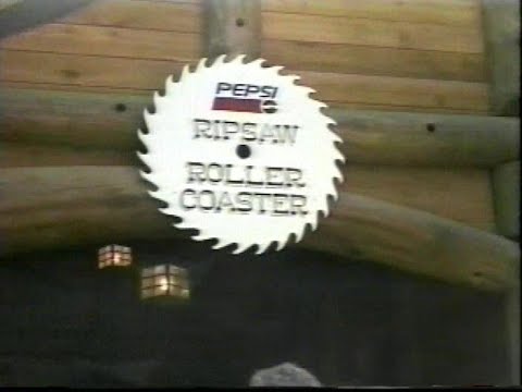 Pepsi Ripsaw POV at Camp Snoopy in Bloomington MN about 1996 - YouTube
