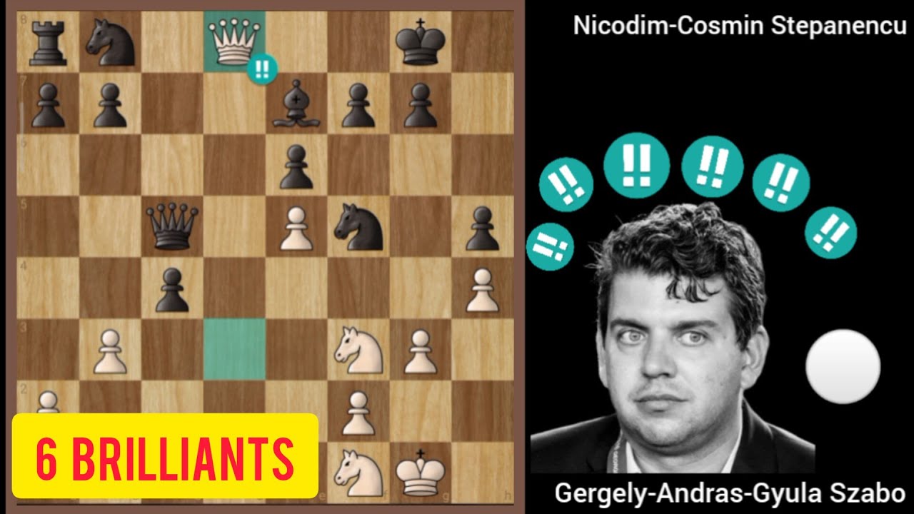Most creative chess game ever played || Nicodim-Cosmin Stepanencu vs ...