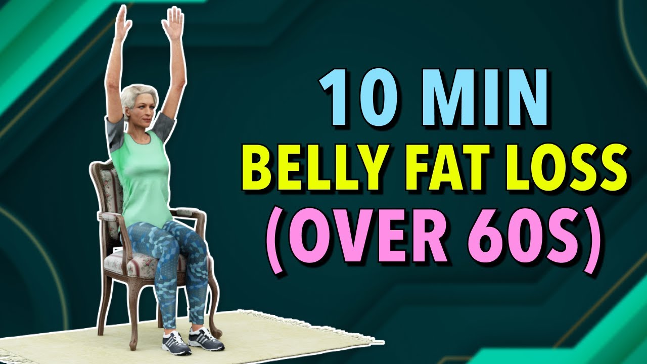 10-Min Exercises For Seniors: Boost Belly Fat Loss - YouTube