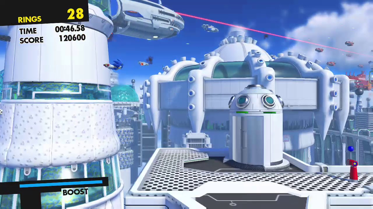 Sonic Forces Stage 23 Metropolitan Highway (Modern Sonic) (XB1) - YouTube