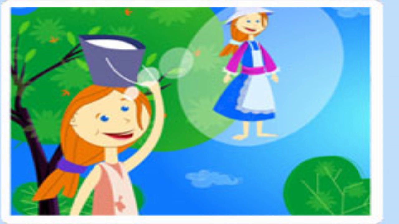 The Milkmaid and her Pail (Short Stories For Kids) - YouTube