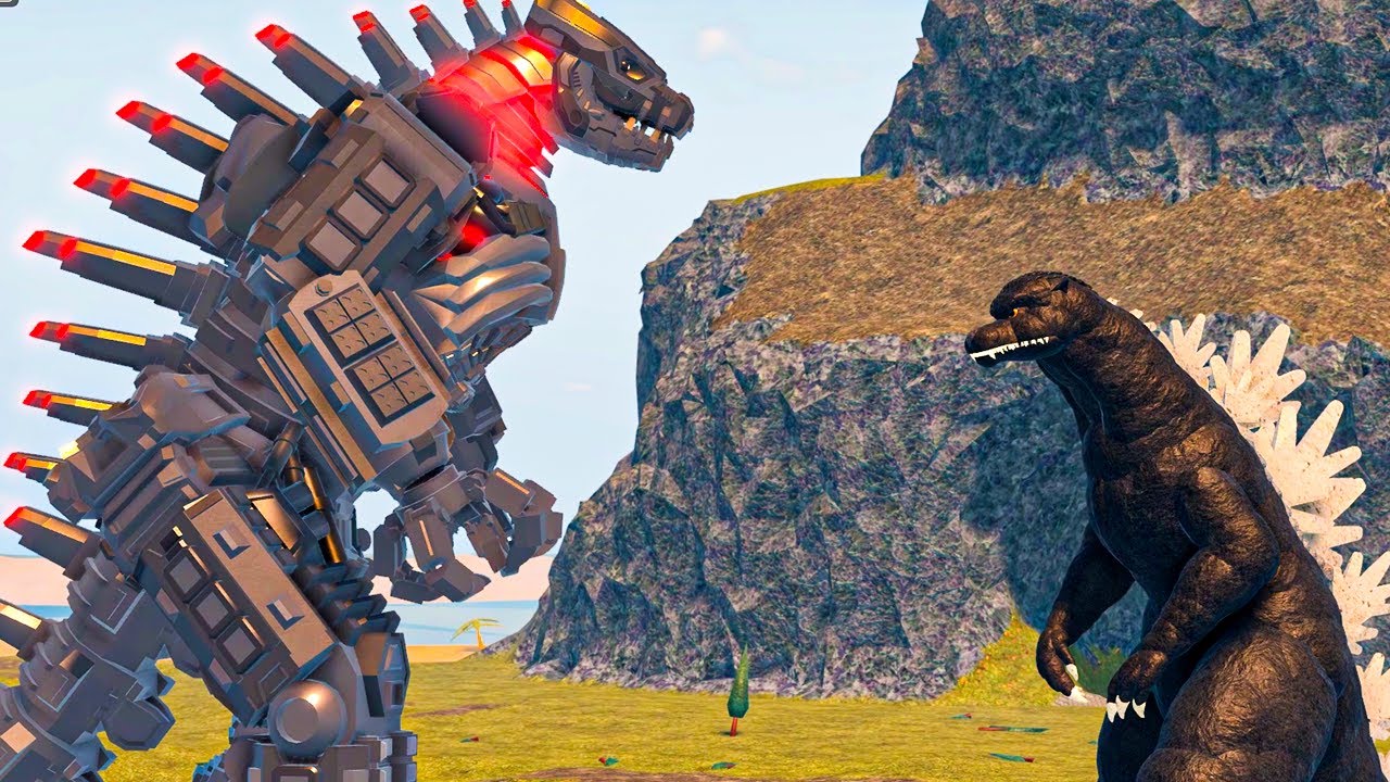 MechaGodzilla Vs Final Wars Godzilla - YouTube