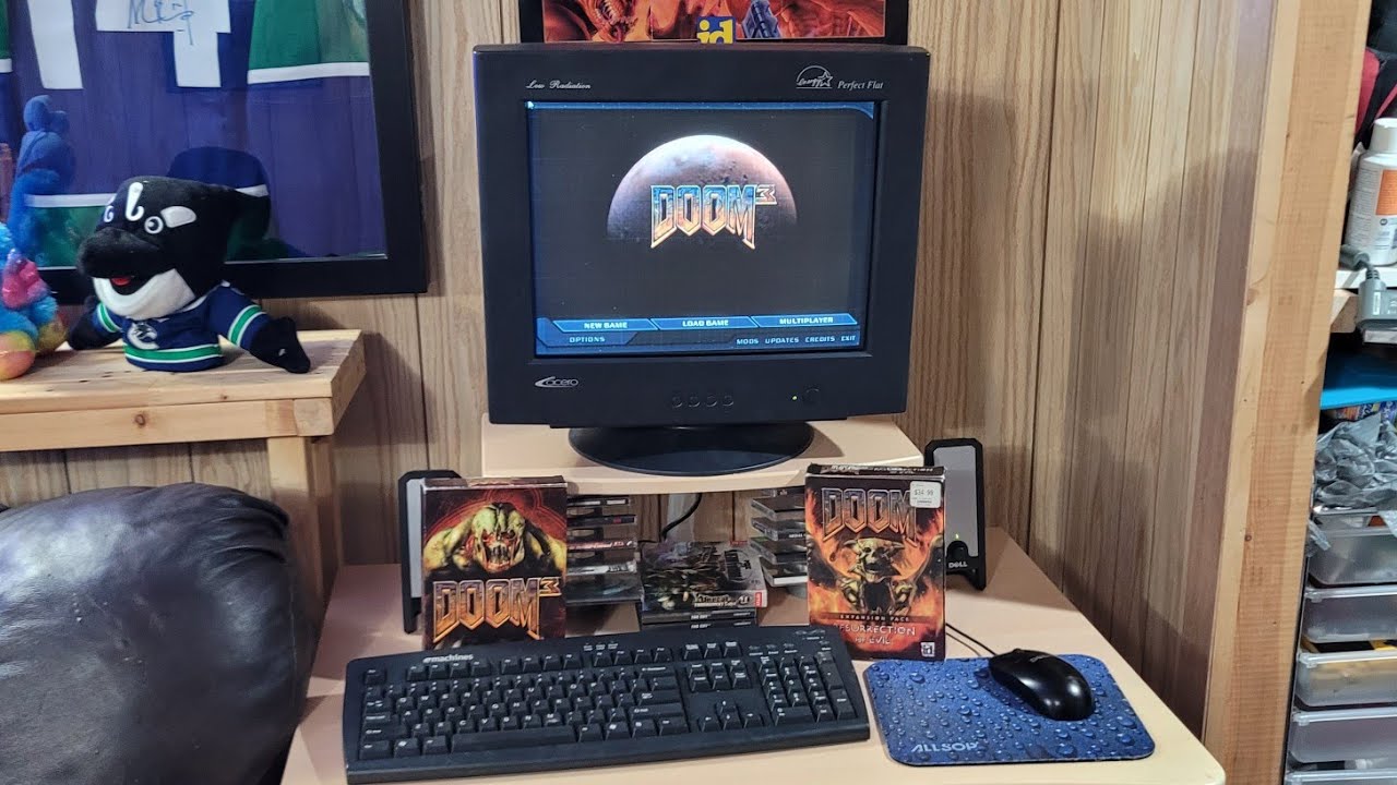 My current Windows XP legacy gaming computer. - YouTube