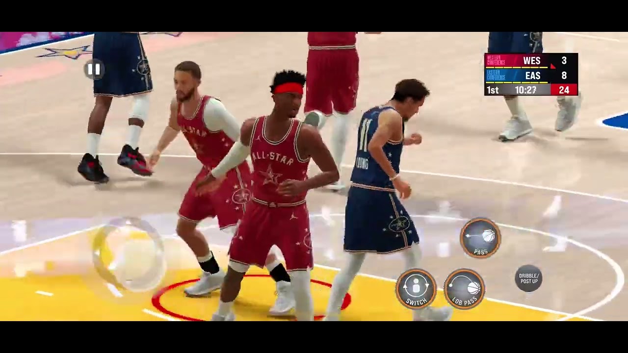 NBA 2K25 Arcade Edition(Gameplay) All star game association mode - YouTube