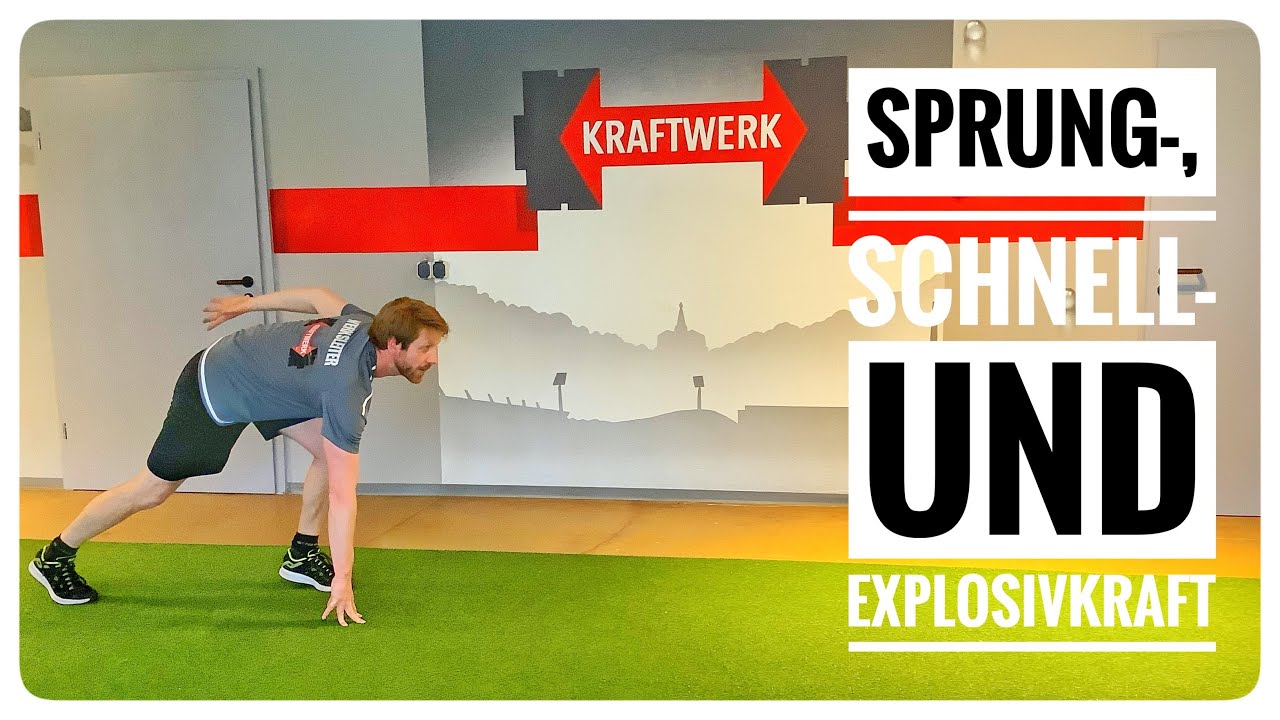 Sprung-, Schnell- und Explosivkraft mit Christoph - YouTube