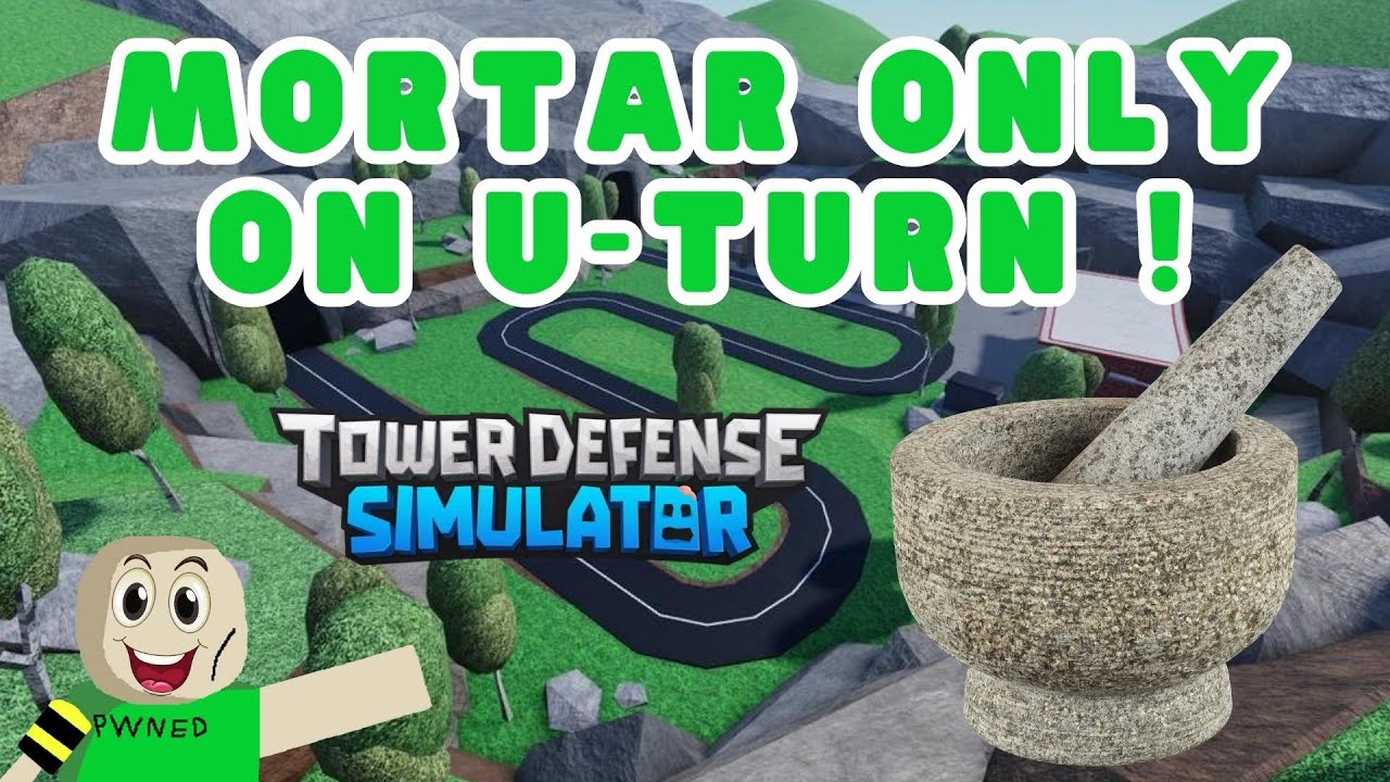 MORTARS only VS FALLEN KING in Roblox Tower Defense Simulator (TDS ...