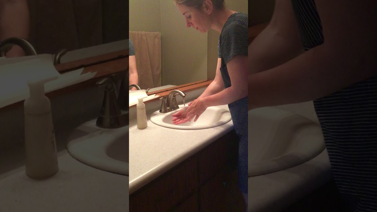 Hand Washing Skills Demonstration - YouTube