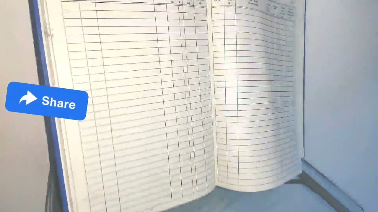 Cheque issued register - YouTube