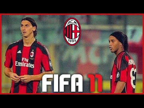[FIFA 11] AC Milan during their league championship era - YouTube
