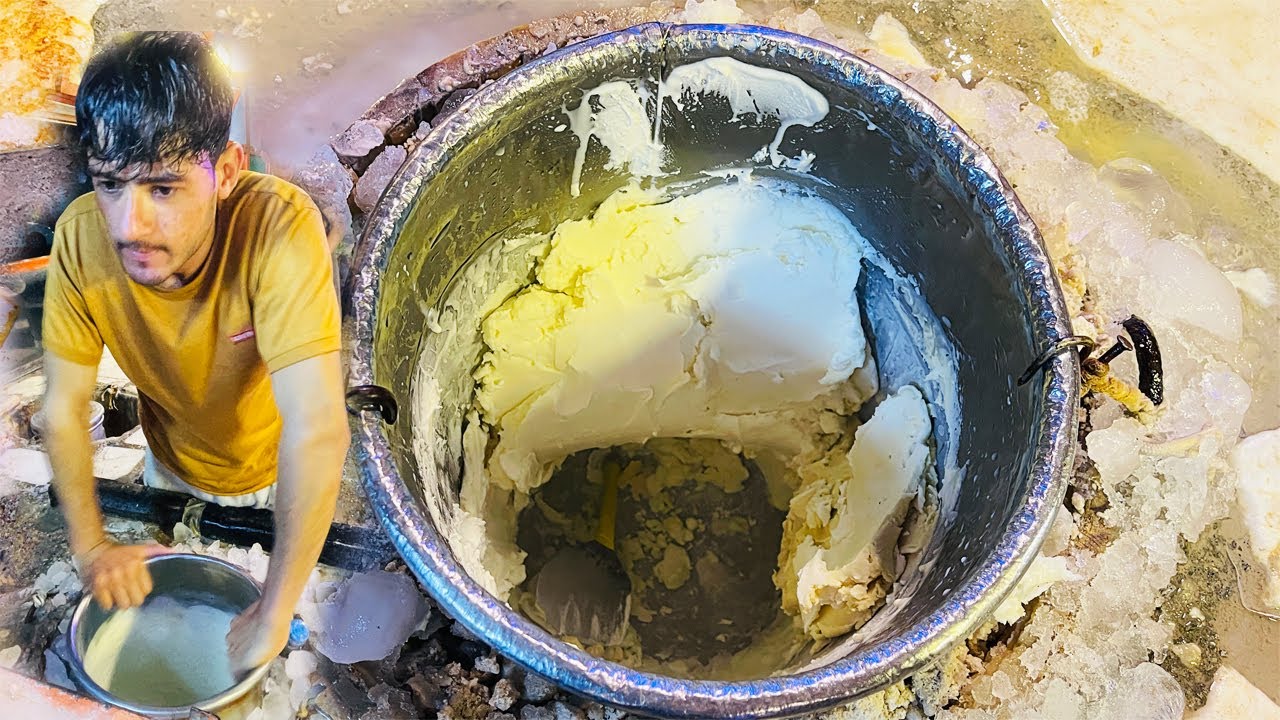 Afghanistan Famous Handmade Ice Cream | Pakeeza Sheeryakh | Afghanistan ...