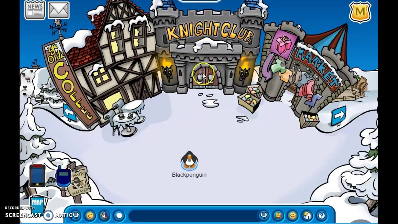 Club penguin Rewritten: Meeting Moderator stu - YouTube