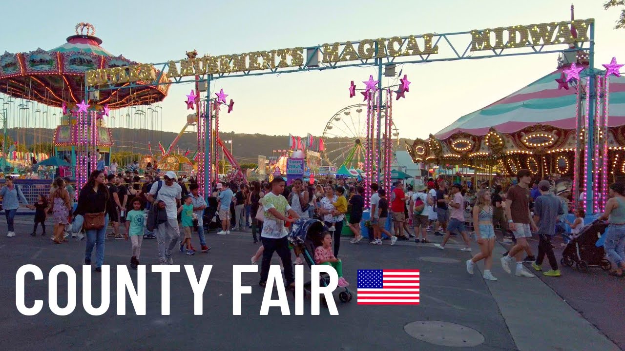 Alameda County Fair 🇺🇸 Walk Pleasanton California 2023 - YouTube