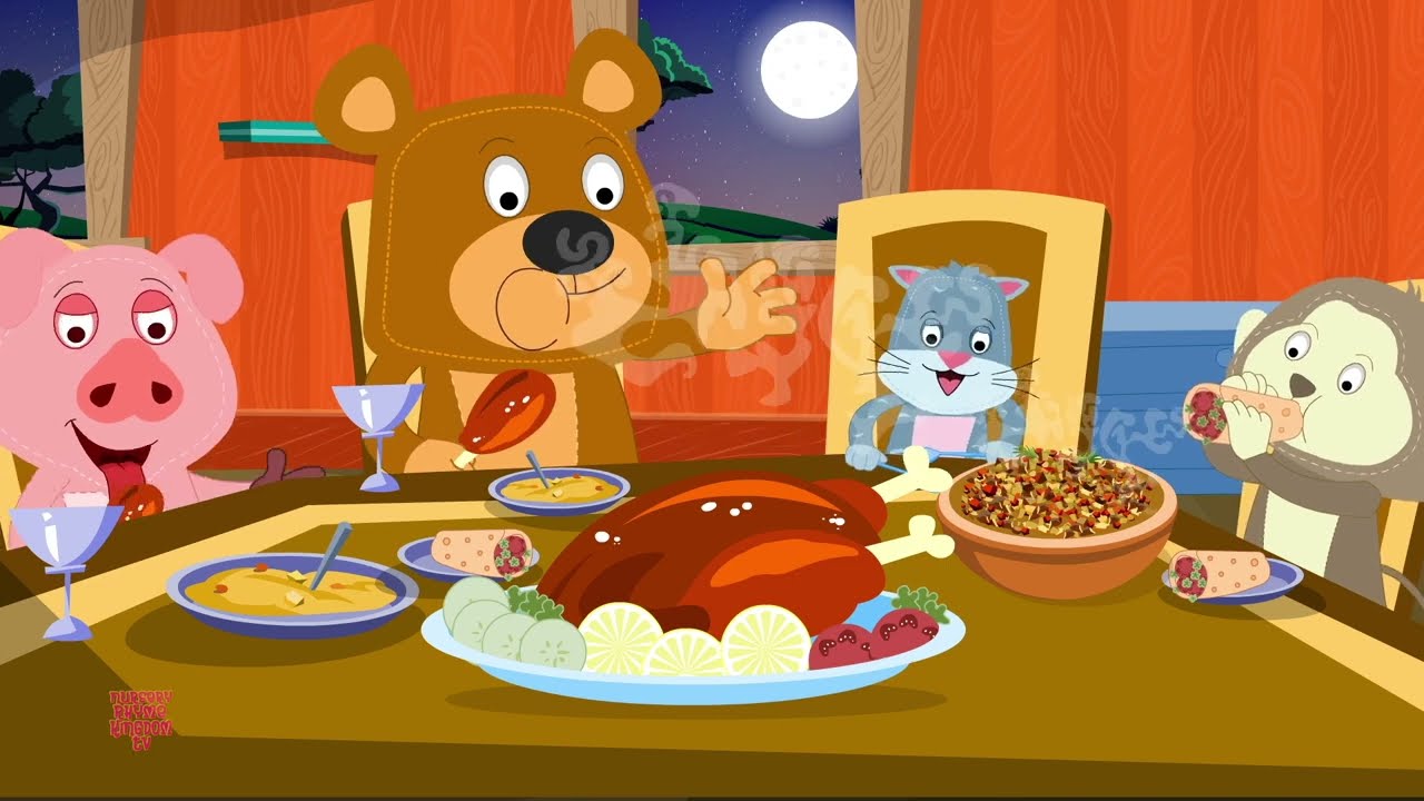 Thanksgiving Song, Kindergarten Rhyme & Song For Children - YouTube