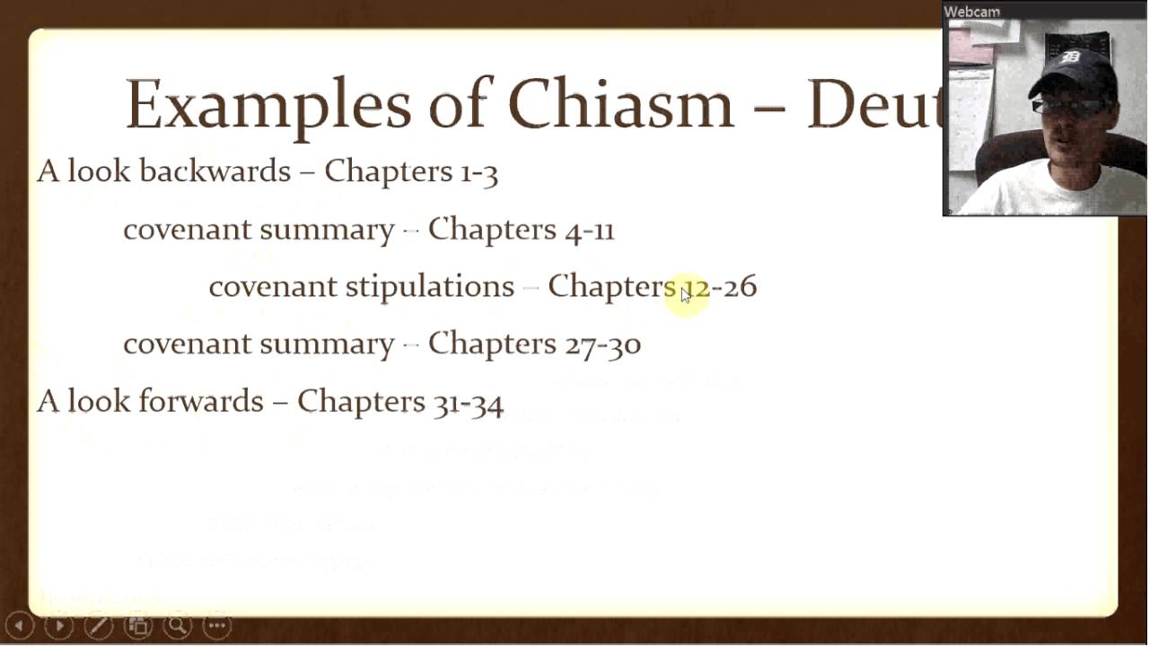Appendix 1: Chiasm in the Bible - YouTube